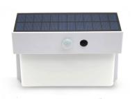 China 400LM Human Sensor Solar Panel Wall Light Gate Door Lamp for sale