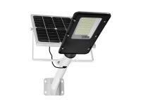 China Remote Control Solar Panel Wall Light 50W-200W IP66 LiFePo4 Battery for sale