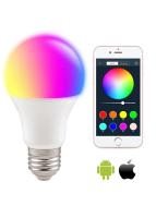 China Bluetooth Smart LED Bulb 7.5W E27 RGB Color Temperature 2700K-6500K Dimmable Voice Control for sale