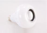 China Wireless Colorful LED Speaker Bulb , Voice Control Bluetooth Speaker Lamp for sale