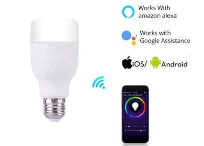 China WiFi Smart LED Bulb E27 100-240V 700lm Voice Control Compatible Alexa Google Home for sale