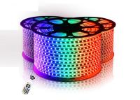 China Waterproof Bluetooth RGB LED Strip Light 220V 60 LEDs per Meter Smart Home WiFi for sale