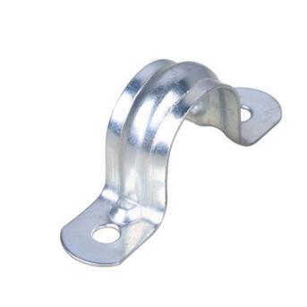 China Galvanized Steel 2 Hole EMT Strap EMT Conduit Fitting for sale