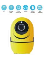 China 1080P WiFi Baby Monitor Camera with Night Vision Infrared and 350° Pan Tilt for sale