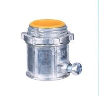 China Zinc Die Casting Aluminum alloy EMT Screw Connector for sale