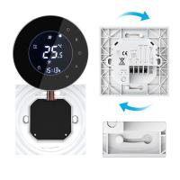 China WiFi Smart Wall Light Switch Touch Control 86x86mm 95-240V for Smart Home for sale