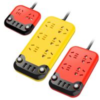 China Home Extension Cord Socket Creative Wiring Board With USB Charging for sale