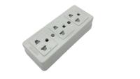 China Dormitory Standard Grounding Extension Lead Plug Socket 3500W AC220-250V for sale