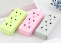 China Dormitory Standard Grounding Extension Lead Plug Socket 3500W AC220-250V for sale