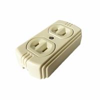 China Bakelite 6 Hole U06 Grounding Socket 15A 127V American Electrical Plug for sale