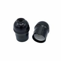 China Bakelite Lamp Holder 4A 250V Industrial Plug Socket Aluminum Shell Lighting Accessories for sale