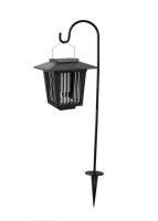 China IP65 Solar Mosquito Killer Lamp 3.2V UV Garden Light with 80ft Luring Range for sale