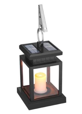 China 2V 60mA Outdoor Solar Panel Wall Light Solar Candle Lamp for sale