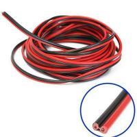 China Oxygen Free Copper Speaker Cable 2x1.5mm 100m Red Black Flexible Electrical Wire for sale
