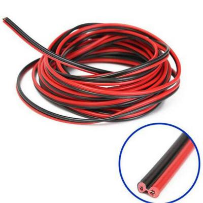 China Oxygen Free Copper Speaker Cable 2x1.5mm 100m Red Black Flexible Electrical Wire for sale
