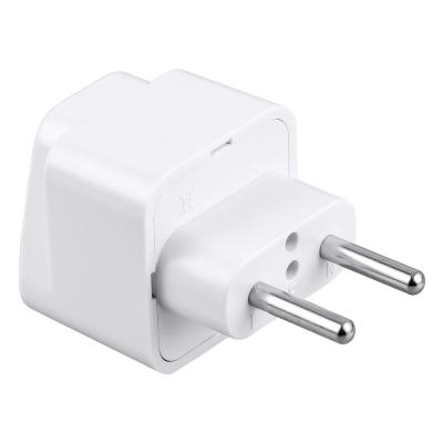 China UK to EU Plug Adapter 250V 10A European Travel Power Converter 2 Pin for sale