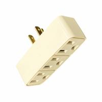 China 3 Prong Power Plug Adapter 125V 15A 3 Head Outlet Converter 1 to 3 Holes for sale