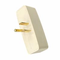 China 3 Prong Power Plug Adapter 125V 15A 3 Head Outlet Converter 1 to 3 Holes for sale
