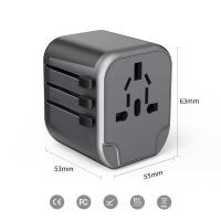 China Universal Travel Adapter USB Wall Charger Plug 5V 2400mA US EU UK AUS for sale