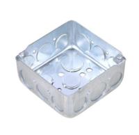 China 4 Inch Galvanized Steel Octagon Junction Box 0.8mm 1.6mm Waterproof for Surface Wiring for sale