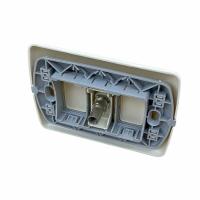 China Home TV Wall Socket 10A 127/250V Plastic Electrical Wall Socket White Ivory for sale