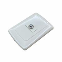 China Home TV Wall Socket 10A 127/250V Plastic Electrical Wall Socket White Ivory for sale