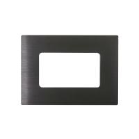 China Custom Anodized Aluminum Wall Switch Panel 0.5-3mm Brushed Finish for sale