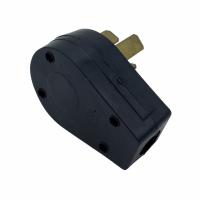 China Industrial 3 Pin Electric Plug Socket 250V 50A Heavy Duty PVC Copper Plug for sale