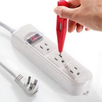 China Universal White Extension Cord Socket For Home Appliance for sale