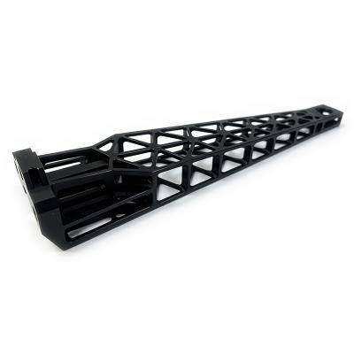 China Complex 5 Axis Machined Service Aluminum Black Anodized | ChenRong for sale