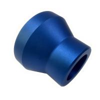 China Custom Turned Parts CNC Turning Service Aluminum Bead Blasted Anodized | ChenRong for sale