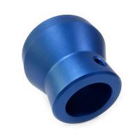 China Custom Turned Parts CNC Turning Service Aluminum Bead Blasted Anodized | ChenRong for sale