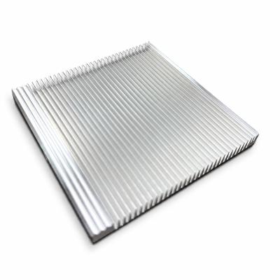 China High Heat Dissipation | Dense Fin Structure | Custom CNC Machining Parts For Power Electronic Equipment | ChenRong for sale