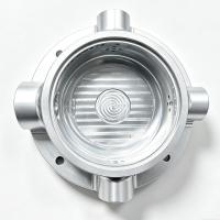China 5‑Axis CNC Machined Aluminum Heat Sink Housing | Custom Cooling Fin Structural Component for sale