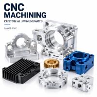 China High Tolerance Five Axis Precision Components Suitable for Medical Device Production and Precision Engineering Tasks for sale