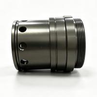 China Custom CNC Machined Aluminum Hydraulic Valve Sleeve Housing | Hard Anodized Billet Aluminum Cylinder Valve Spool Component for sale