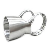 China Custom CNC Machined Aluminum Yoke Clevis Joint | Billet Aluminum U‑Shaped Universal Connecting Fork Raw Aluminum Finish for sale