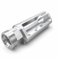 China Custom 5 Axis CNC Machined Aluminum Fluid Control Valve Housing for Industrial Flow Systems for sale