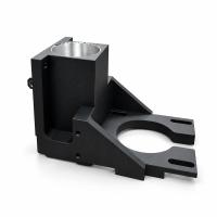 China Custom CNC Milled Black Anodized Aluminum Equipment Mounting Bracket for Automation Machinery | ChenRong for sale