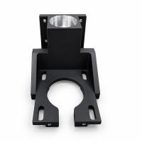 China Custom CNC Milled Black Anodized Aluminum Equipment Mounting Bracket for Automation Machinery | ChenRong for sale
