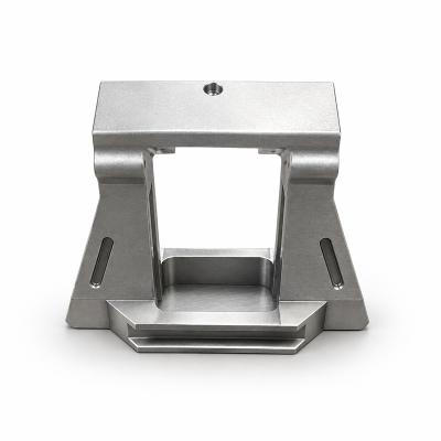 China Custom 5-Axis CNC Machined Aluminum Bracket for Robotic Gripper Assembly for sale