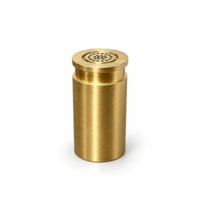China Brass Precision Filter Housing | Custom CNC Turn-Machined Brass Component | ChenRong for sale