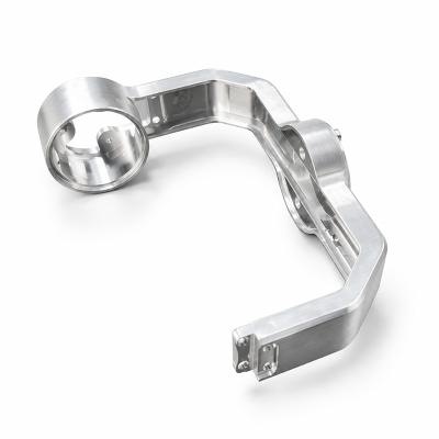 China Custom 5-Axis CNC Machining Service Aluminum Alloy Bracket Precision CNC Milled Mechanical Components for sale