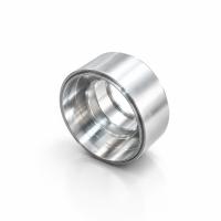 China Precision CNC Lathe Machining Aluminum Alloy Step Bushing Custom Turned Aluminum Mechanical Sleeve Components for sale