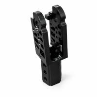 China Black Anodized 5-Axis CNC Milling Aluminum Alloy U Shape Bracket Custom Precision Machining Components for sale
