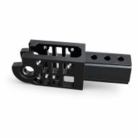 China Black Anodized 5-Axis CNC Milling Aluminum Alloy U Shape Bracket Custom Precision Machining Components for sale