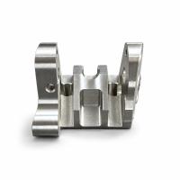 China Brushed Finish 5-Axis CNC Milling Aluminum Alloy Bracket Custom Precision Machining Structural Components for sale