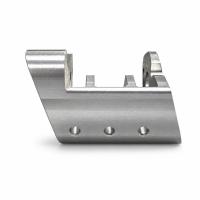 China Brushed Finish 5-Axis CNC Milling Aluminum Alloy Bracket Custom Precision Machining Structural Components for sale