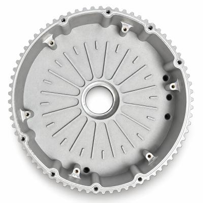 China Sandblasted 5-Axis CNC Milling Aluminum Alloy Heat Dissipation Pulley Custom Precision Machining Structural Components for sale