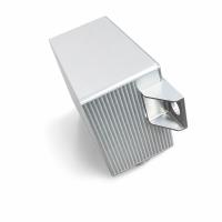 China Brushed Finish 5-Axis CNC Milling Stainless Steel Enclosure Box Custom Precision Machining Electrical Housing Components for sale